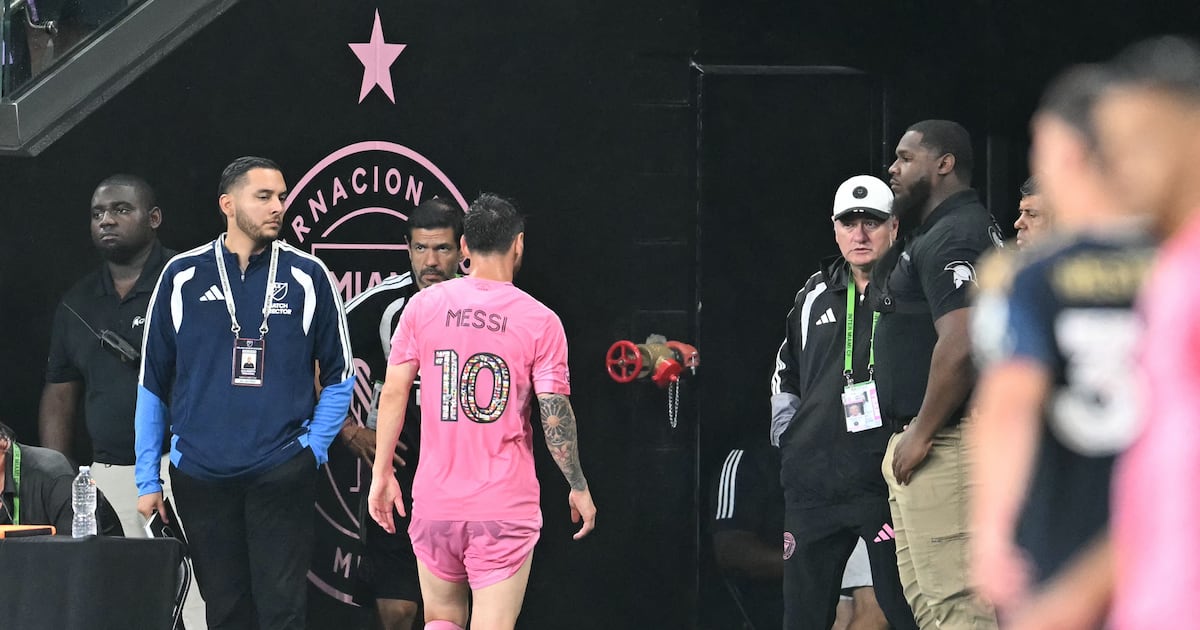 Argentina, el delantero del Inter Miami Lionel Messi (bíceps femoral ...